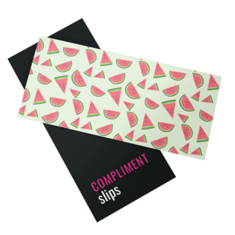 Custom Printed Compliment Slips – Craftprint Ltd
